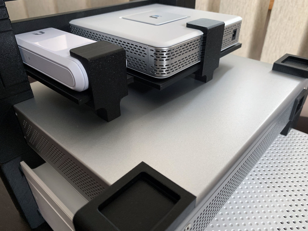 Ubiquiti Mini Rack by Mike G. | Download free STL model | Printables.com