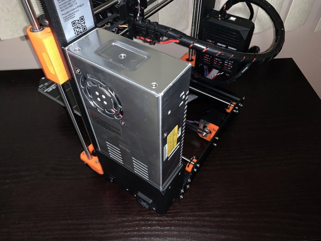 Prusa i3 MK3 MeanWell NES-350-24 PSU Case/Mount by Mike G. | Download ...