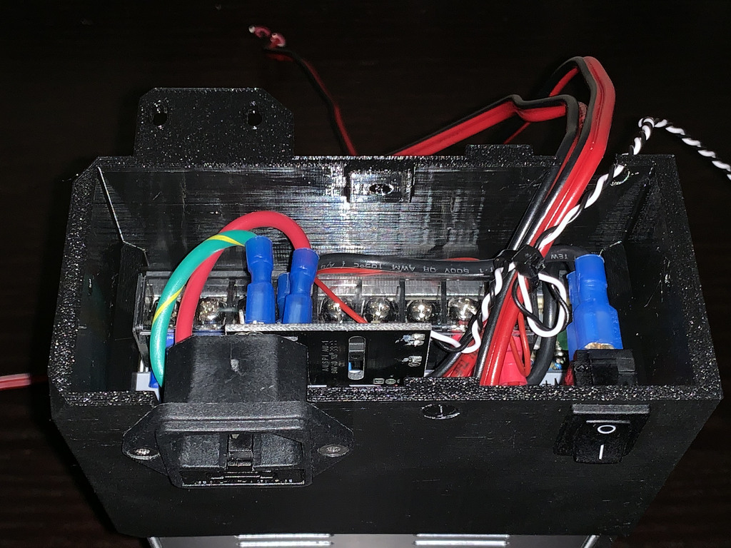 Prusa i3 MK3 MeanWell NES-350-24 PSU Case/Mount by Mike G. | Download ...