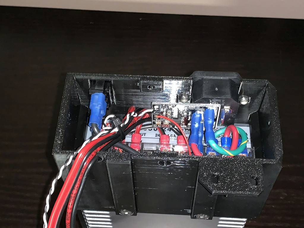 Prusa i3 MK3 MeanWell NES-350-24 PSU Case/Mount by Mike G. | Download ...