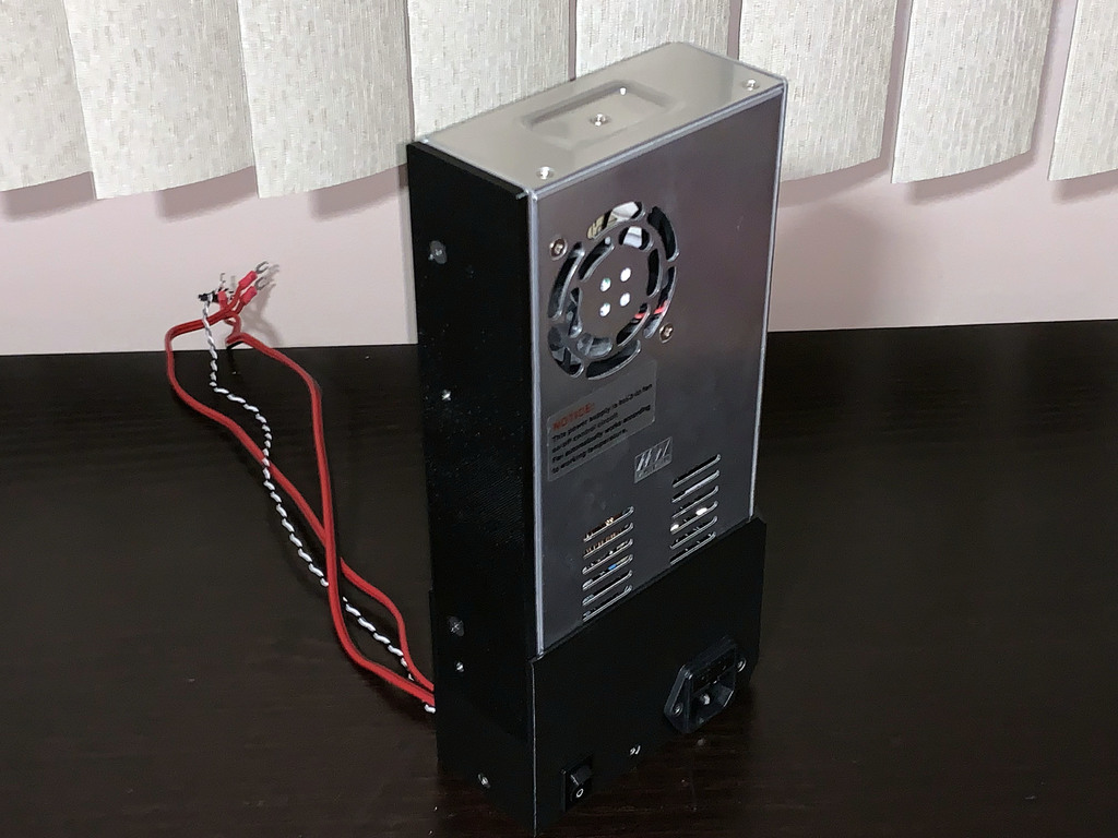 Prusa i3 MK3 MeanWell NES-350-24 PSU Case/Mount by Mike G. | Download ...
