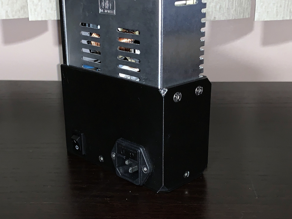 Prusa i3 MK3 MeanWell NES-350-24 PSU Case/Mount by Mike G. | Download ...
