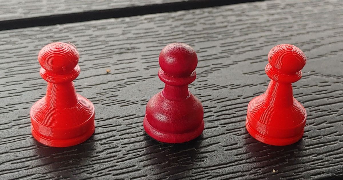 Chess Spare Pawn by golem | Download free STL model | Printables.com
