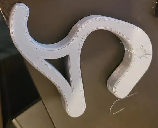 PieSupplies desk hook vertical by Taylor Hobbs | Download free STL ...