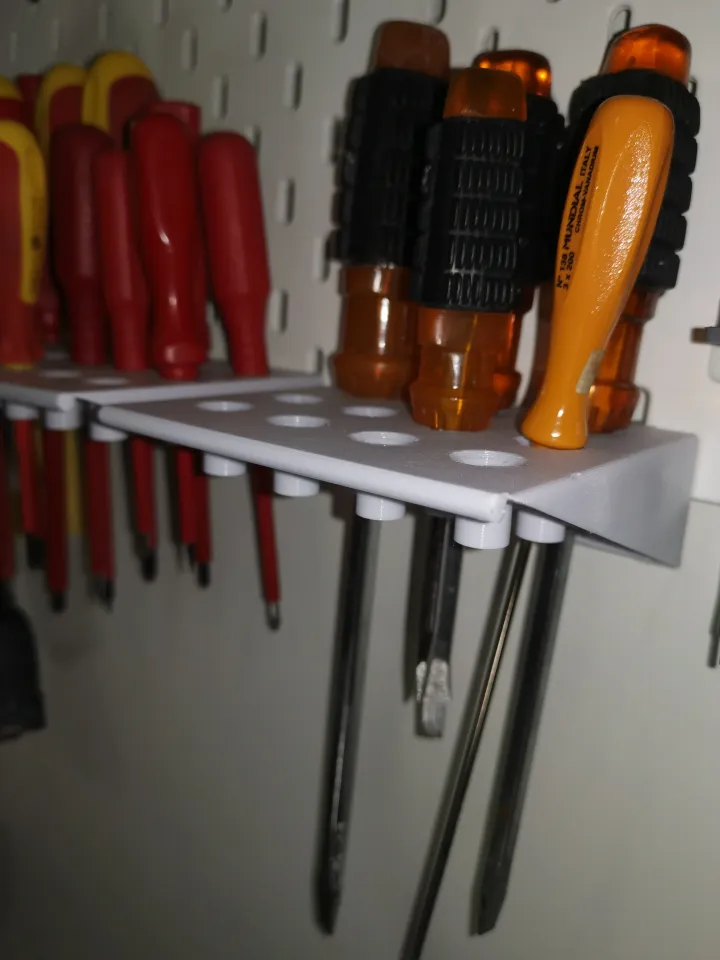 Skadis Screwdriver holder by John | Download free STL model ...