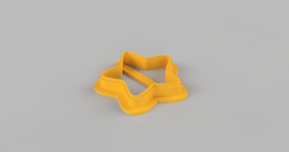 Star cookie cutter | Stern Ausstechform by DerSton | Download free STL ...