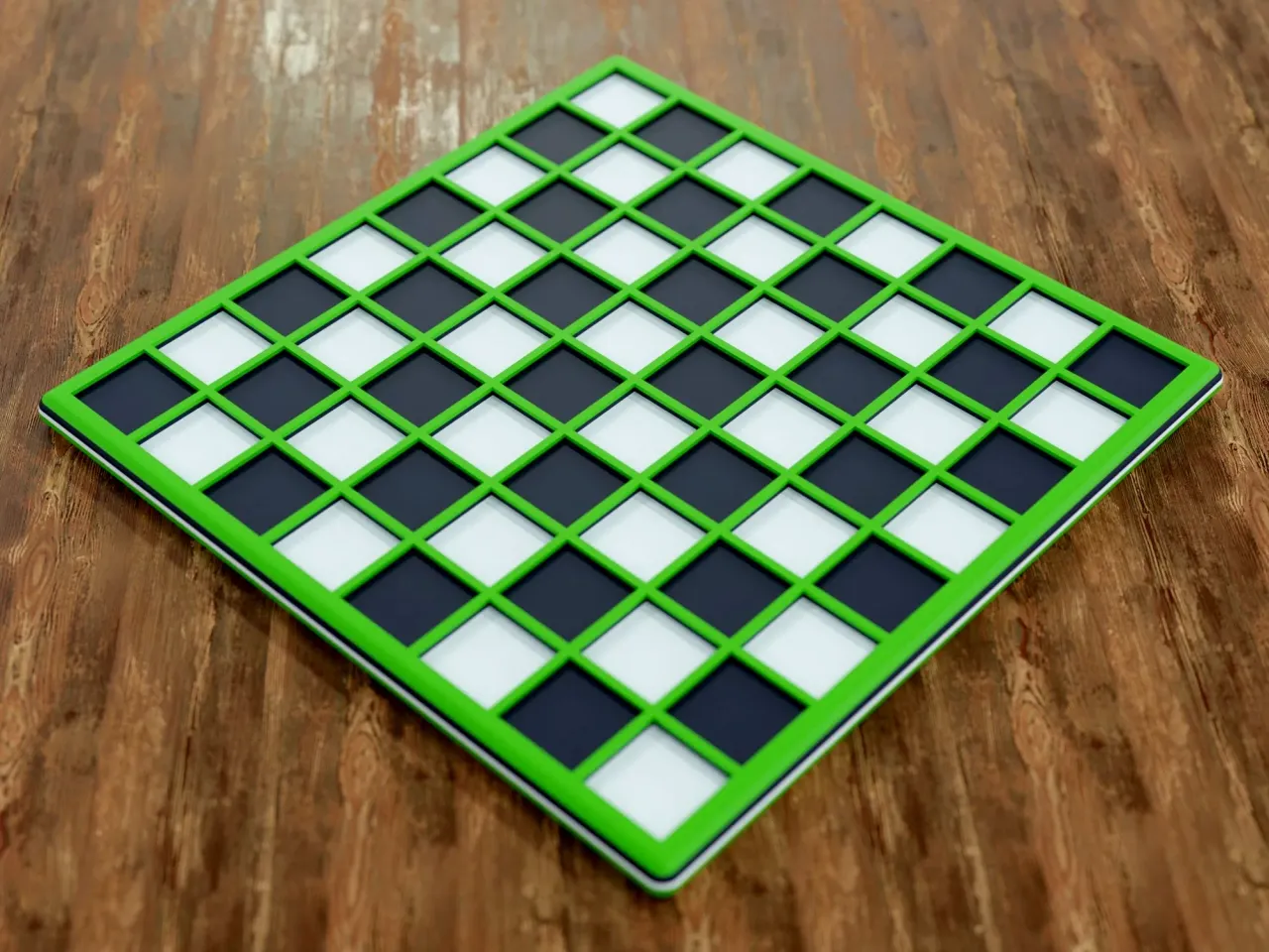 One print chess board by FuzzyRaptor | Download free STL model ...