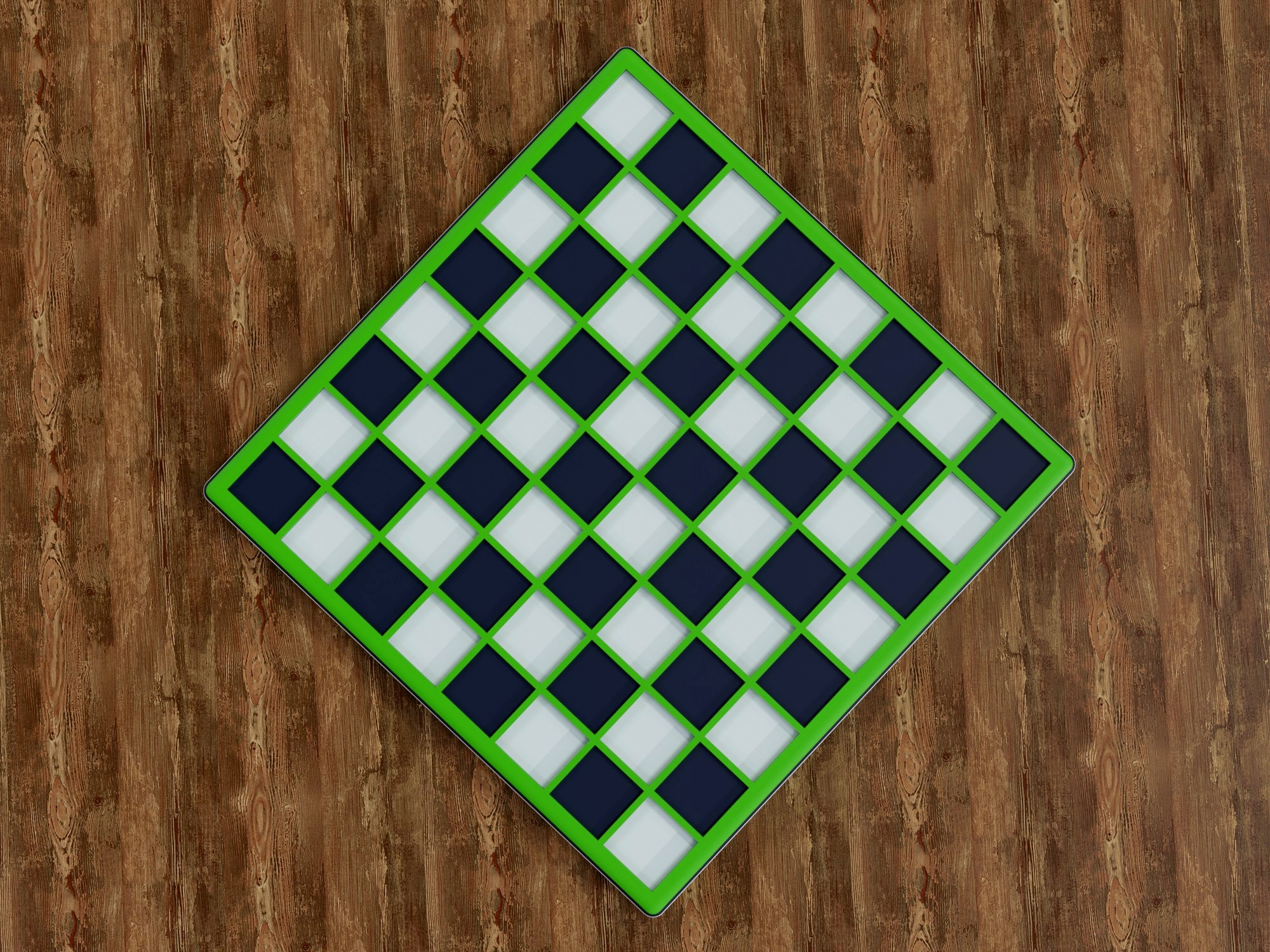 One print chess board by FuzzyRaptor | Download free STL model ...