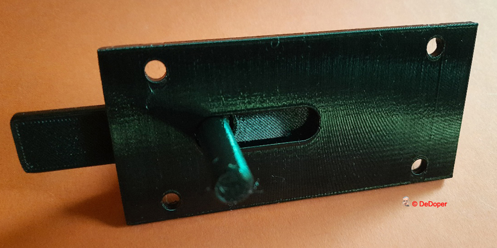 Inside and outside sliding latch by Dedoper | Download free STL model ...