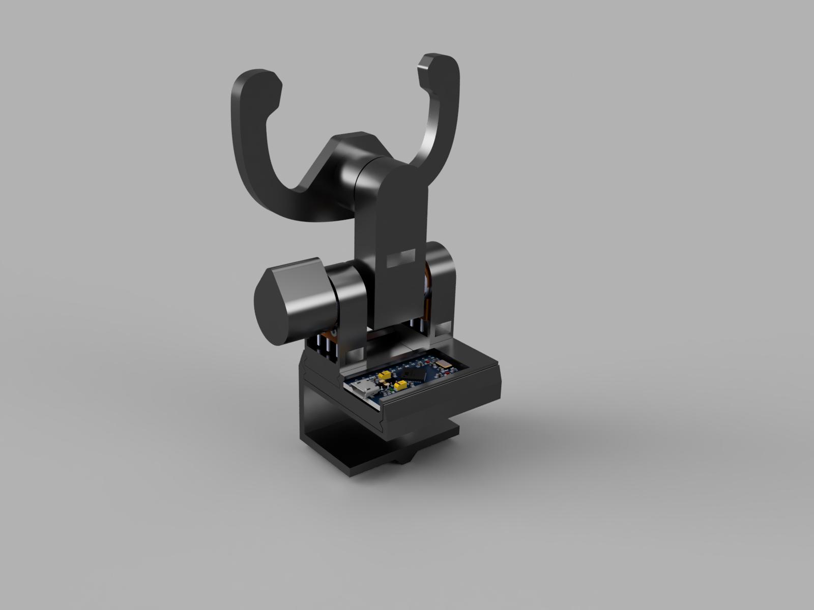 Mini USB Flight Yoke by Parihaka | Download free STL model | Printables.com