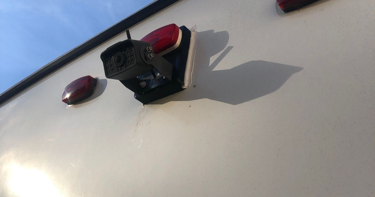 RV/Trailer Backup Camera Bracket by thedude386 | Download free STL ...