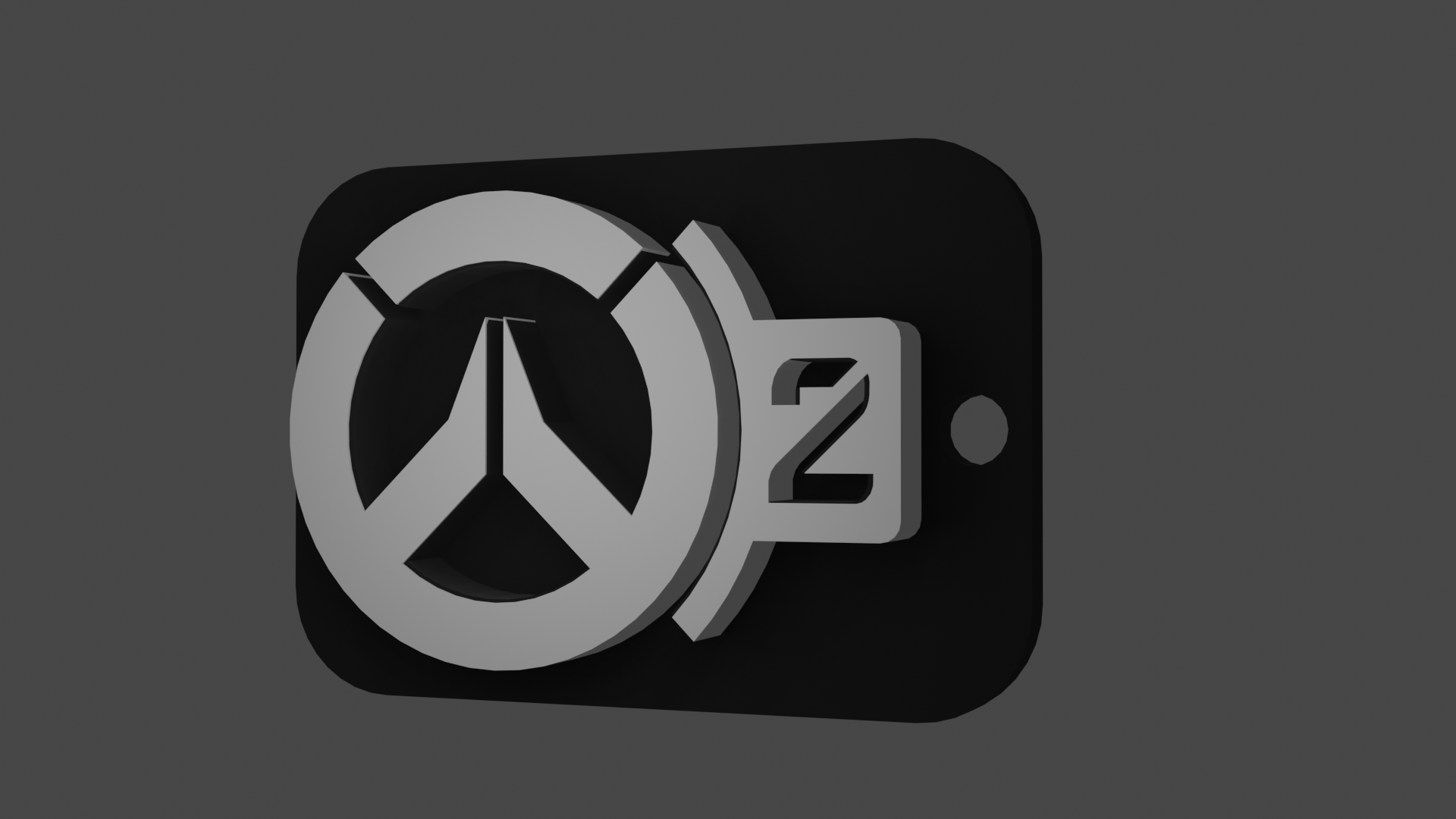 Simple Overwatch 2 Keychain (2 types) by Václav Kasan | Download free ...