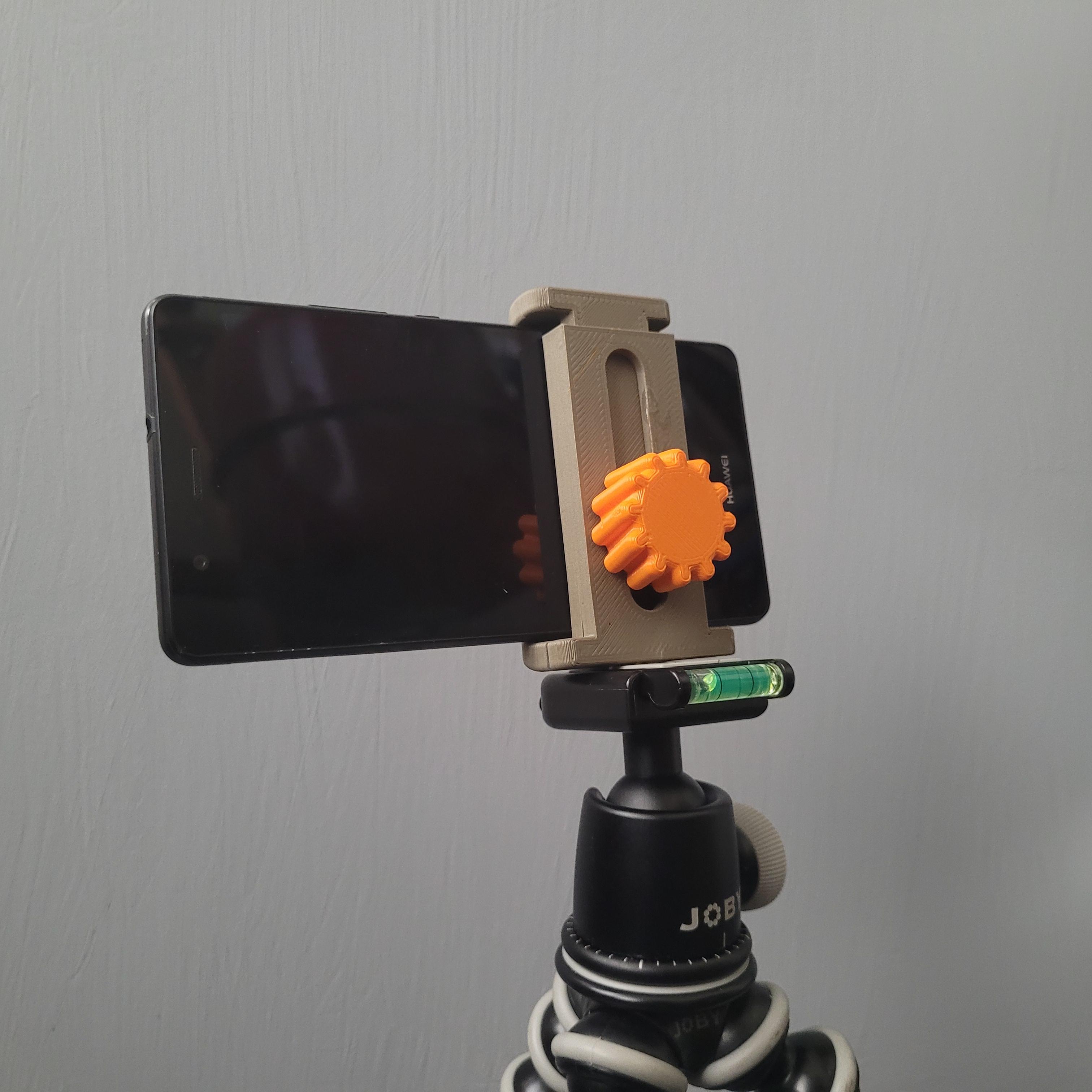 Phone holder for tripod von 3D-maker | Kostenloses STL-Modell ...