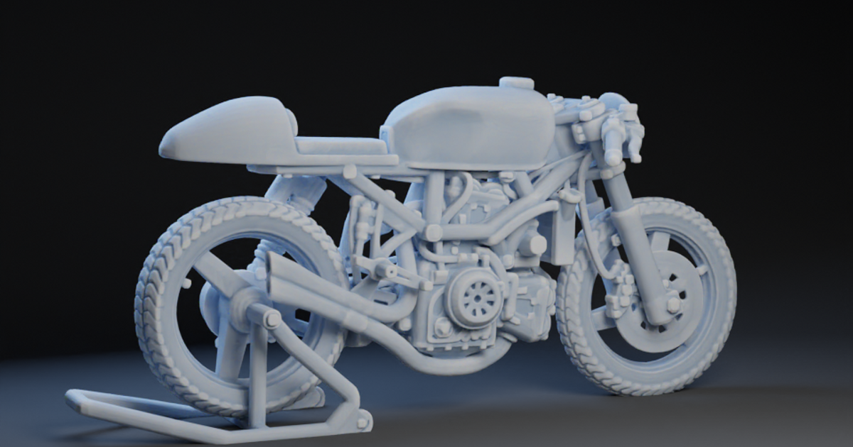 Cafe Racer by Peter Farell | Download free STL model | Printables.com