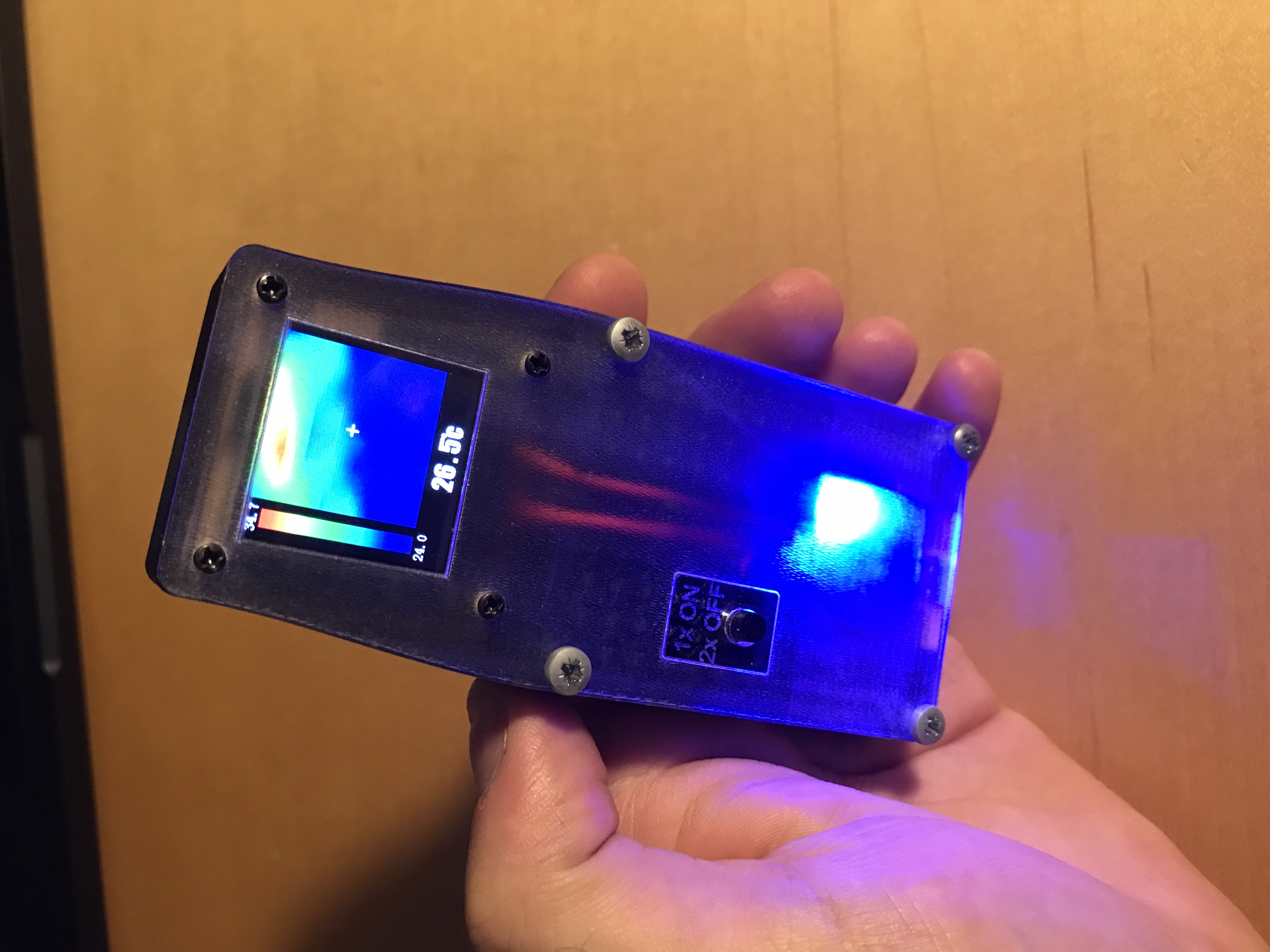 Infrared/Thermal Camera AMG8833 by Samuel | Download free STL model ...