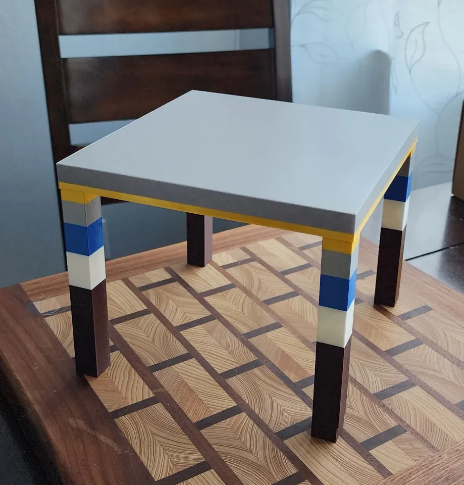 38% scale Ikea Lack 1-piece by Triple G Workshop | Download free STL ...