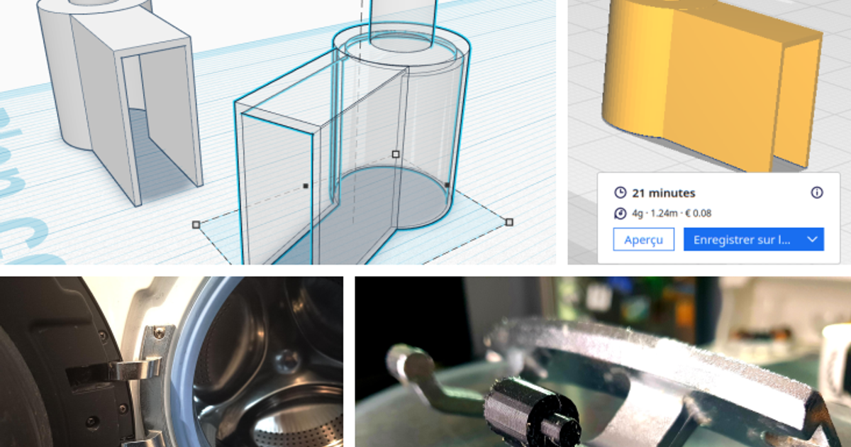 Machine à laver by CEDRIC CB | Download free STL model | Printables.com