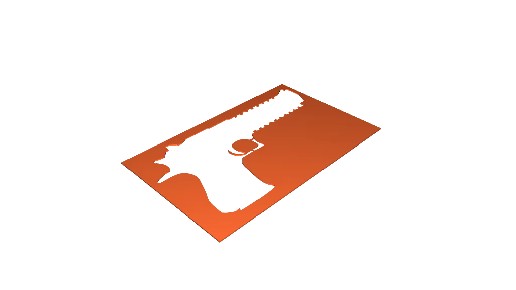 Firearm stencils by Scone Cold | Download free STL model | Printables.com
