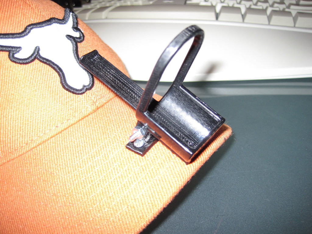 Sony HDR-AS15 Hat Camera Mount by muddtt | Download free STL model ...