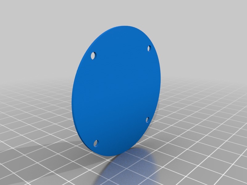 Back Plate for Dial Indicator by muddtt | Download free STL model ...