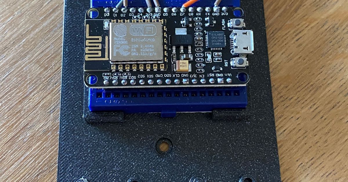 Esp8266 Oled Testing Module By Gsatelite Download Free Stl Model