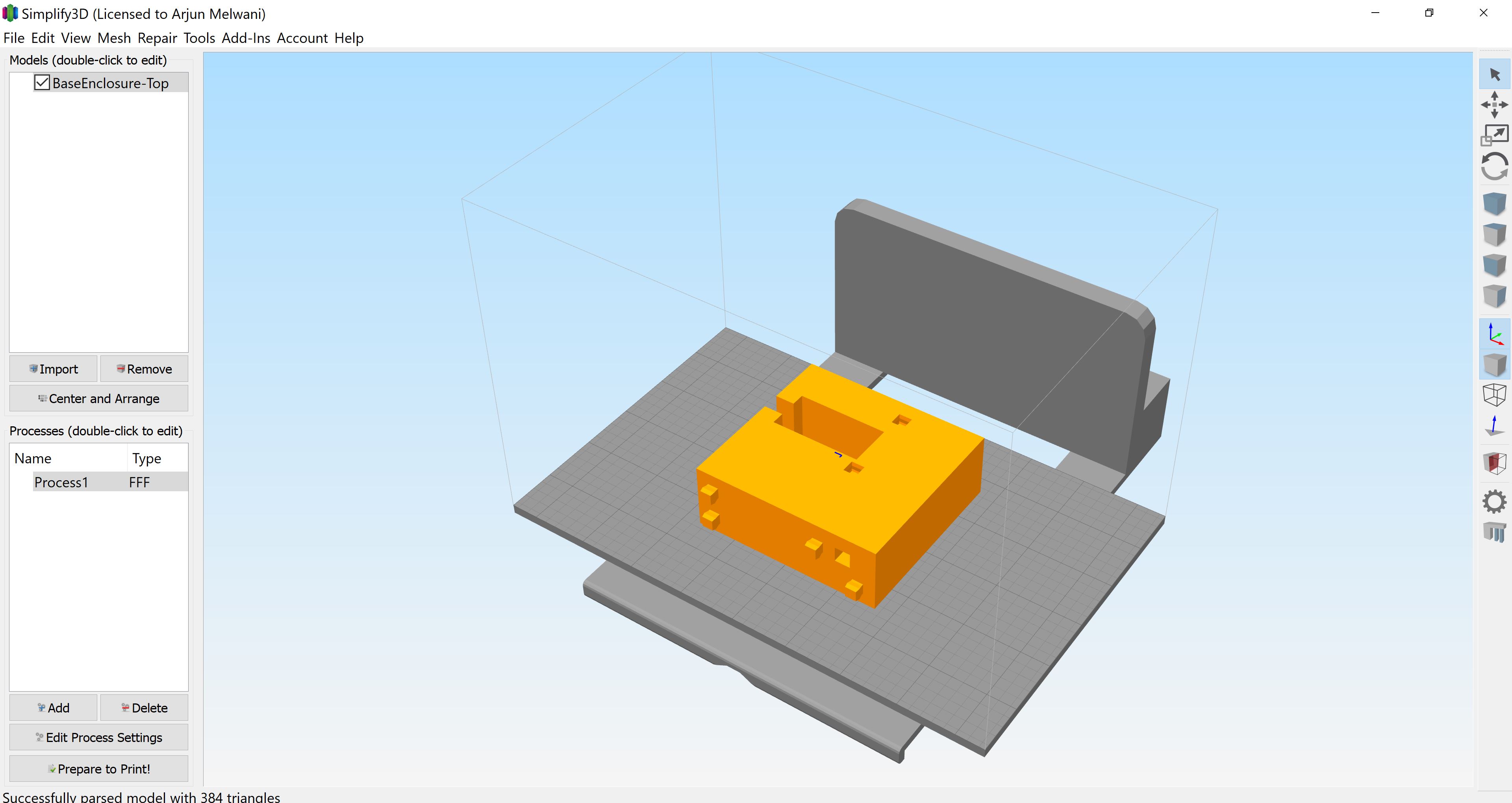 COVID KILLER 1.0 - 3D Printed Automatic Hand Sanitizer Add On by Arjun ...