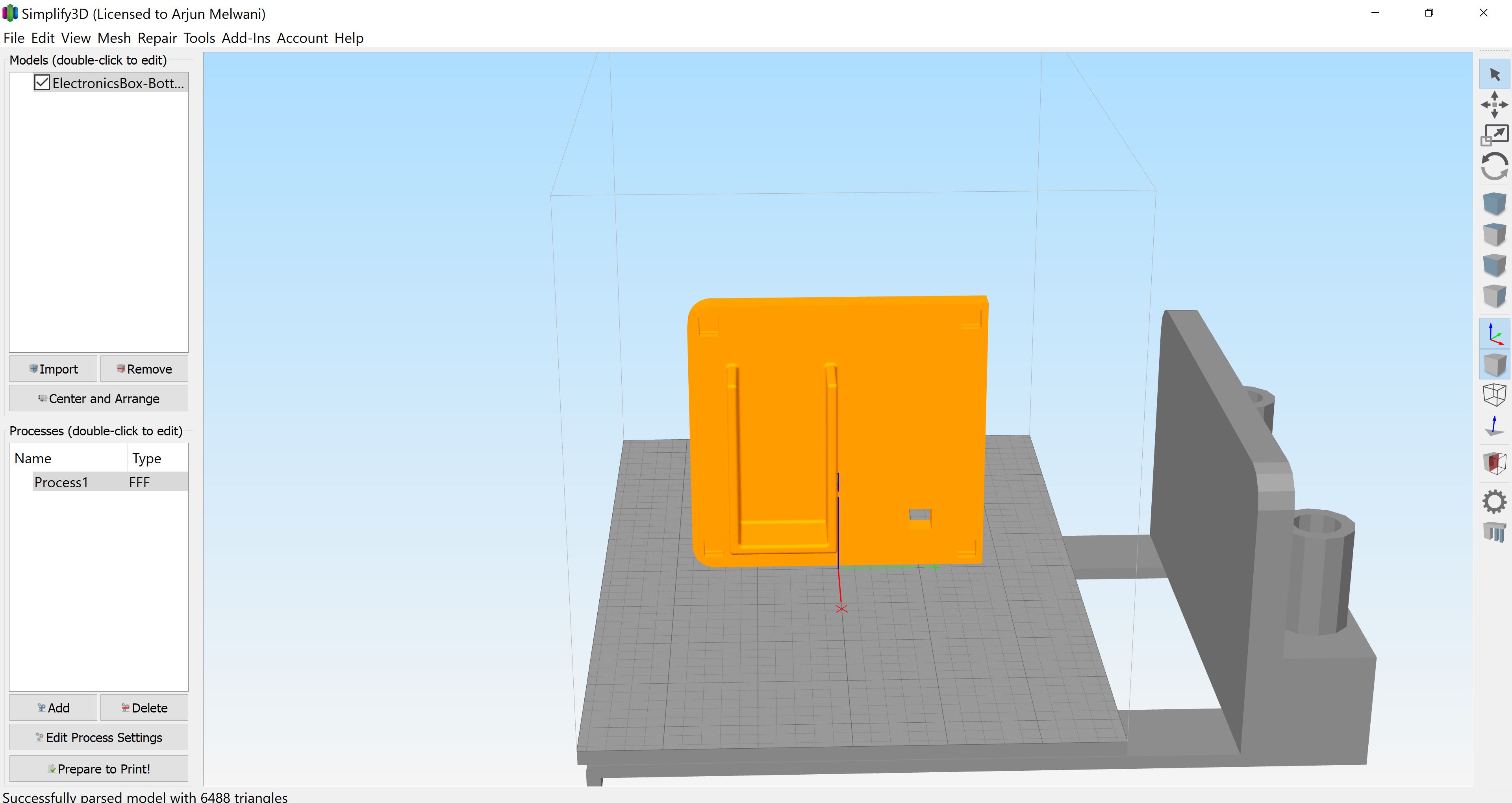 COVID KILLER 1.0 - 3D Printed Automatic Hand Sanitizer Add On by Arjun ...