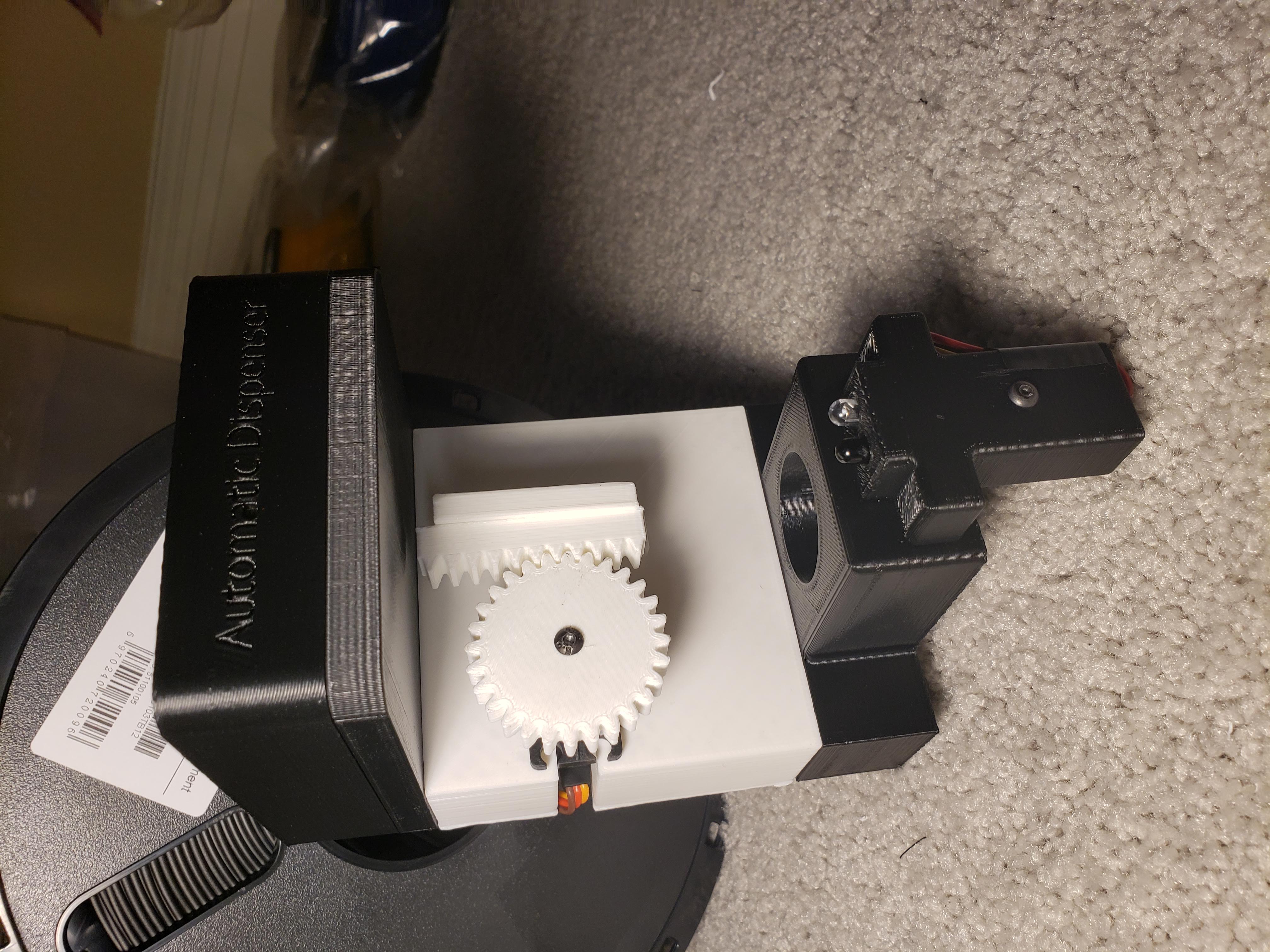 COVID KILLER 1.0 - 3D Printed Automatic Hand Sanitizer Add On by Arjun ...
