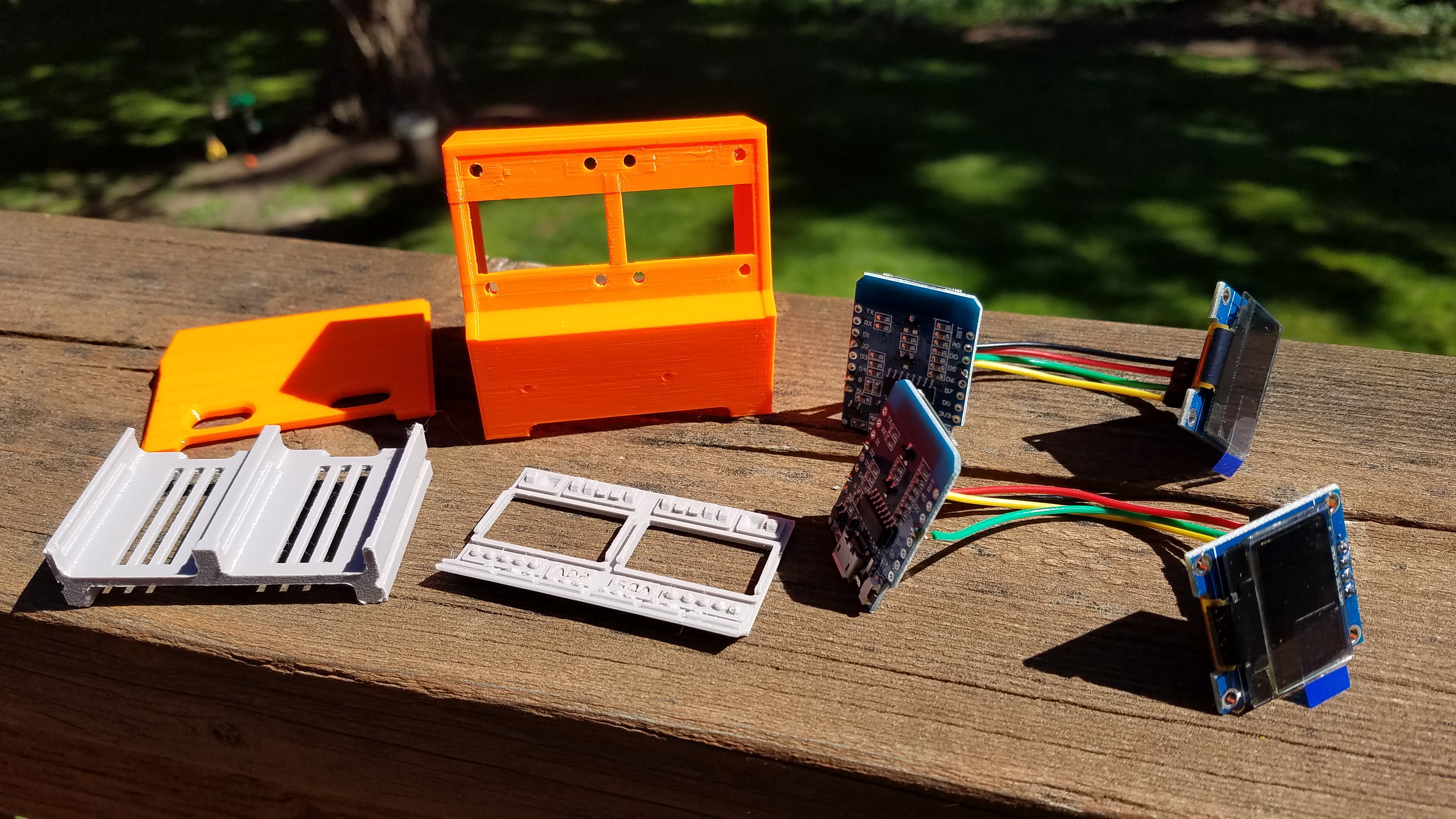 NASA Mission Control WEMOS Monitor by Extra Fox | Download free STL ...