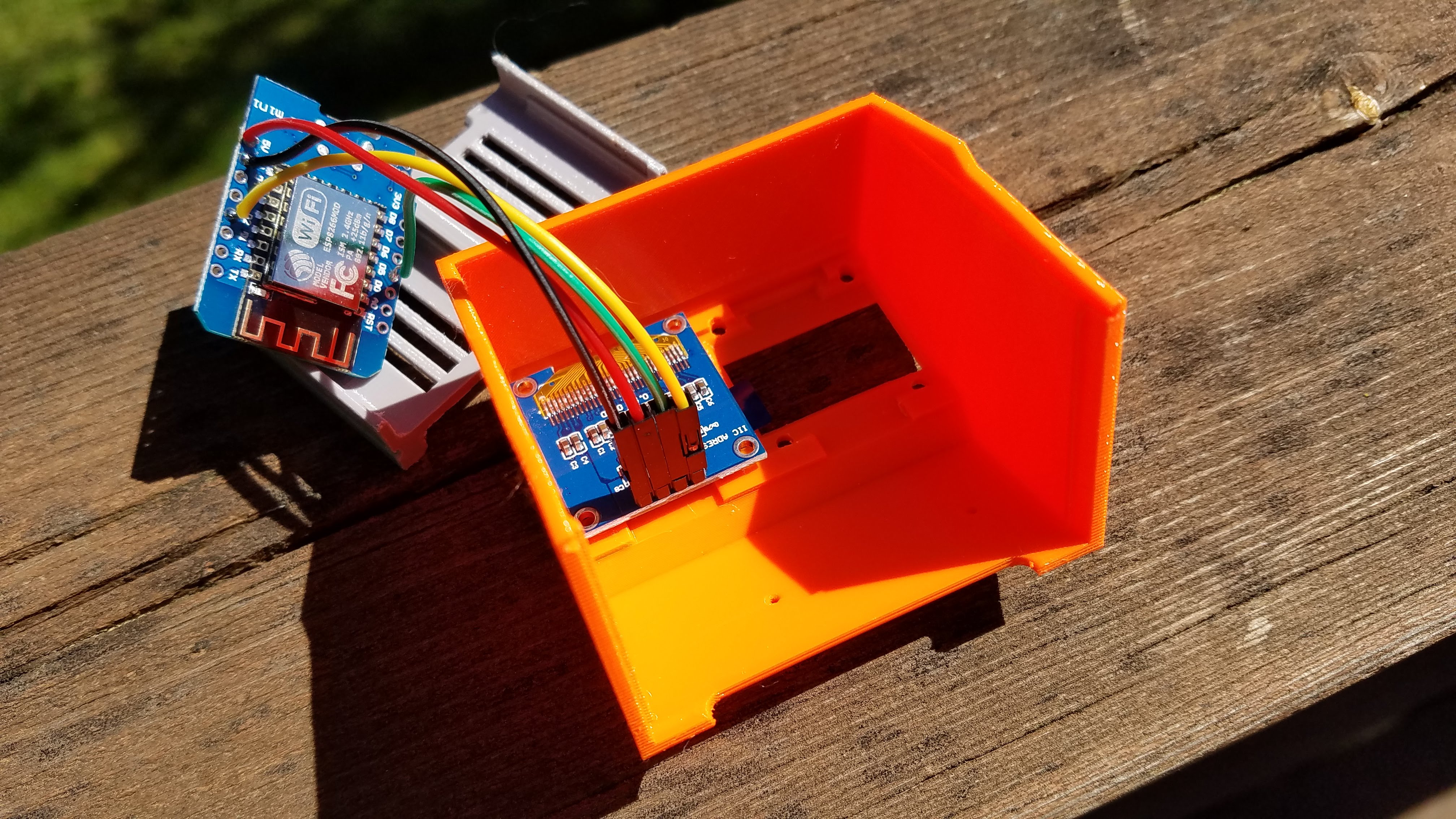 NASA Mission Control WEMOS Monitor by Extra Fox | Download free STL ...