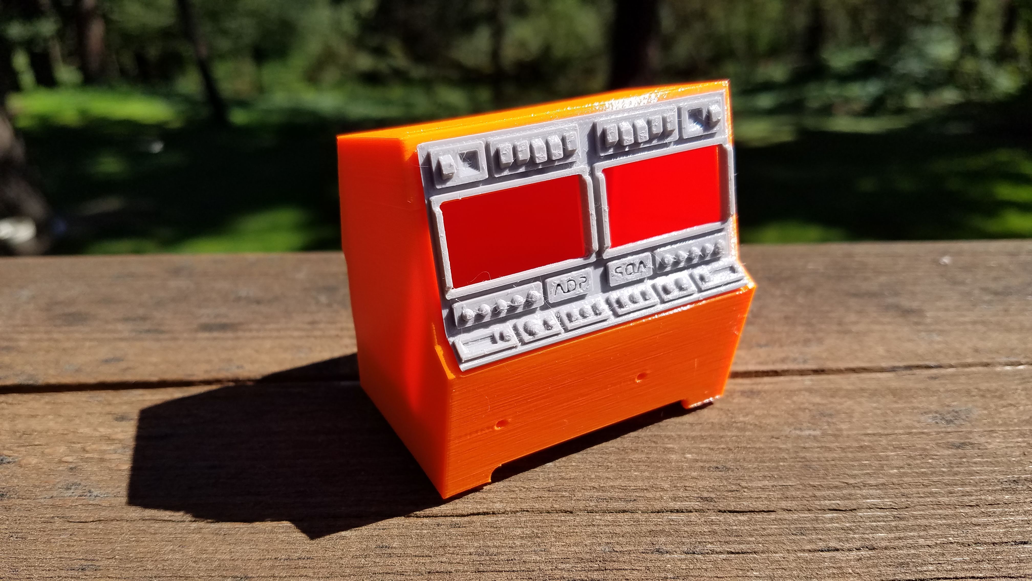 NASA Mission Control WEMOS Monitor by Extra Fox | Download free STL ...