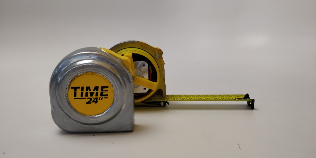 Measuring Time (Tape Measure Clock) by Alex Fiel | Download free STL ...
