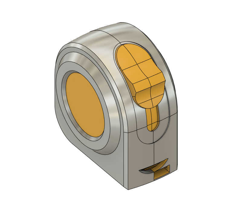 Measuring Time (Tape Measure Clock) by Alex Fiel | Download free STL ...