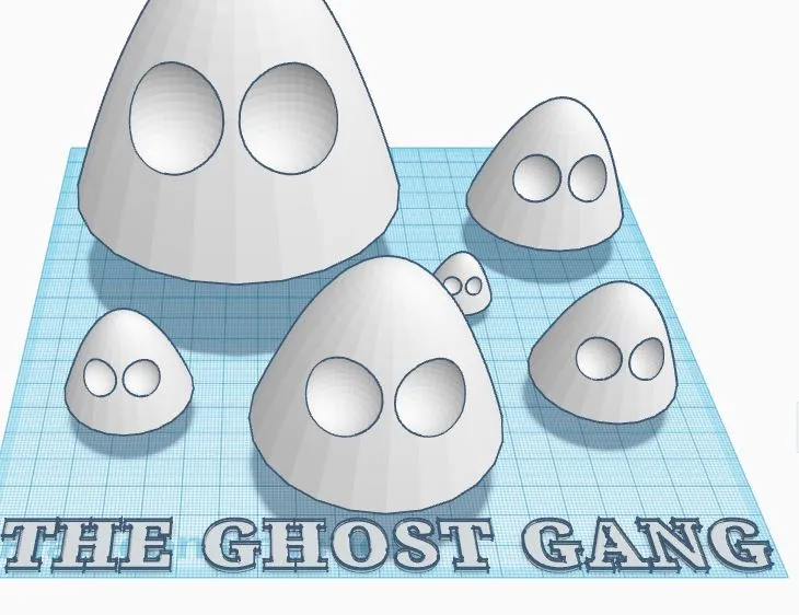 GHOST GANG by fredlari | Download free STL model | Printables.com