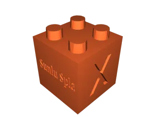 Lego Cubes with Names by Martin Johnson | Download free STL model ...