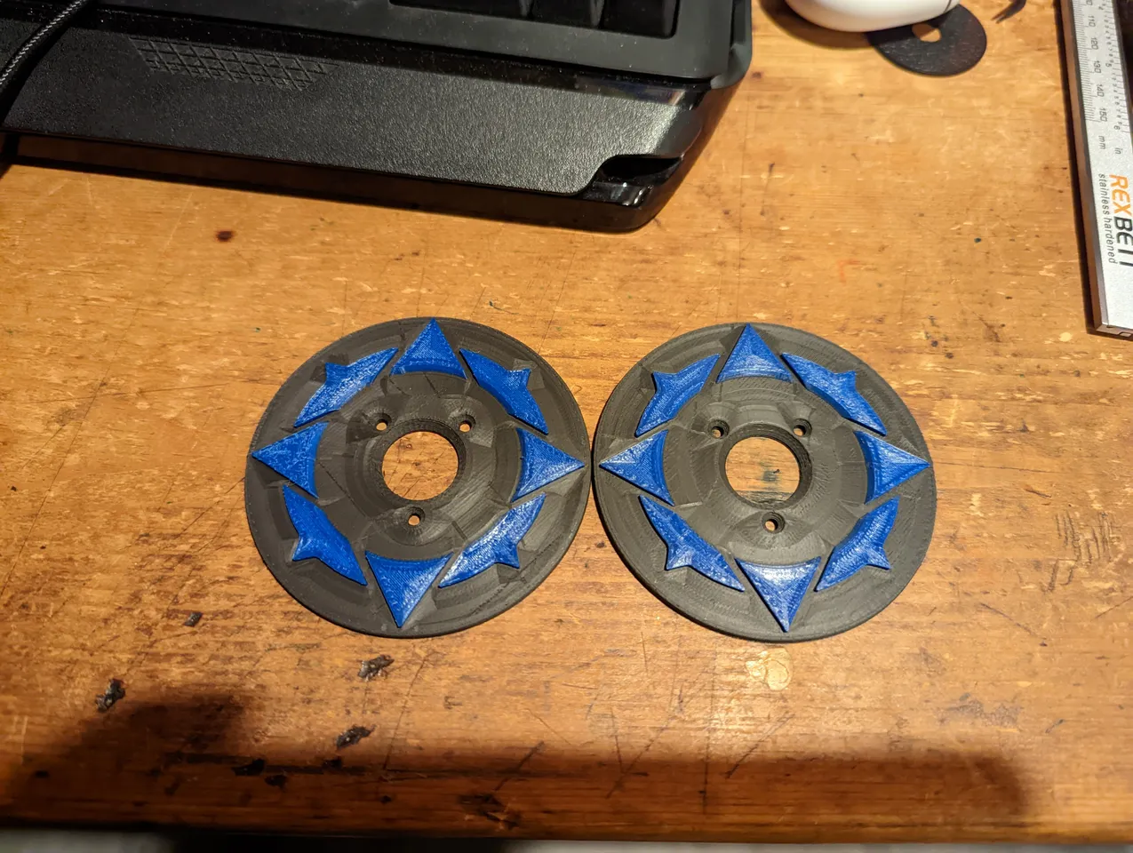 Arcade Joystick Arrow Plate by Ray | Download free STL model ...