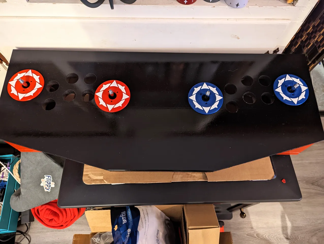 Arcade Joystick Arrow Plate by Ray | Download free STL model ...