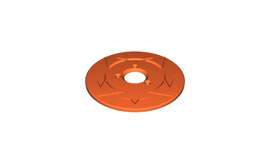 Arcade Joystick Arrow Plate by Ray | Download free STL model ...