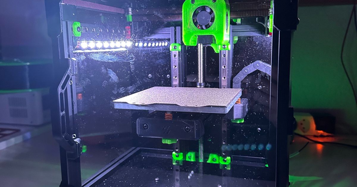 Voron 0.1 LED Stripe Holder by its_Blackpoint | Download free STL model ...