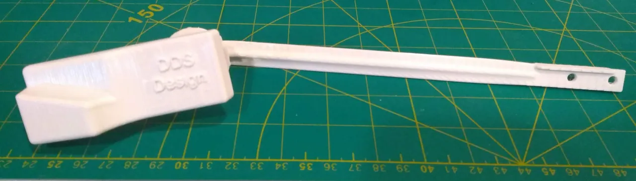 Toilet Flush Lever by DDS-3D Printing & Design | Download free STL ...