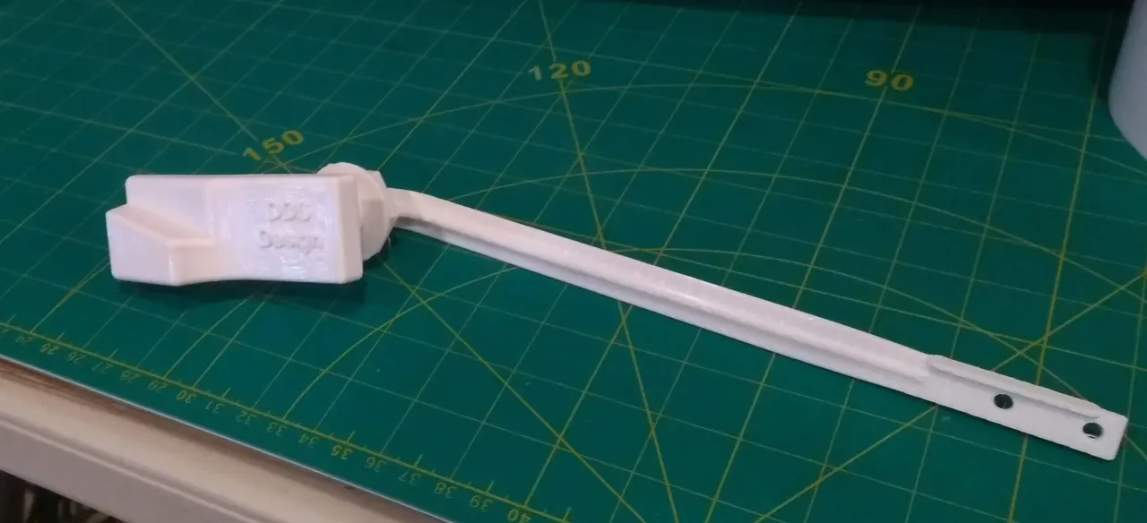 Toilet Flush Lever by DDS-3D Printing & Design | Download free STL ...
