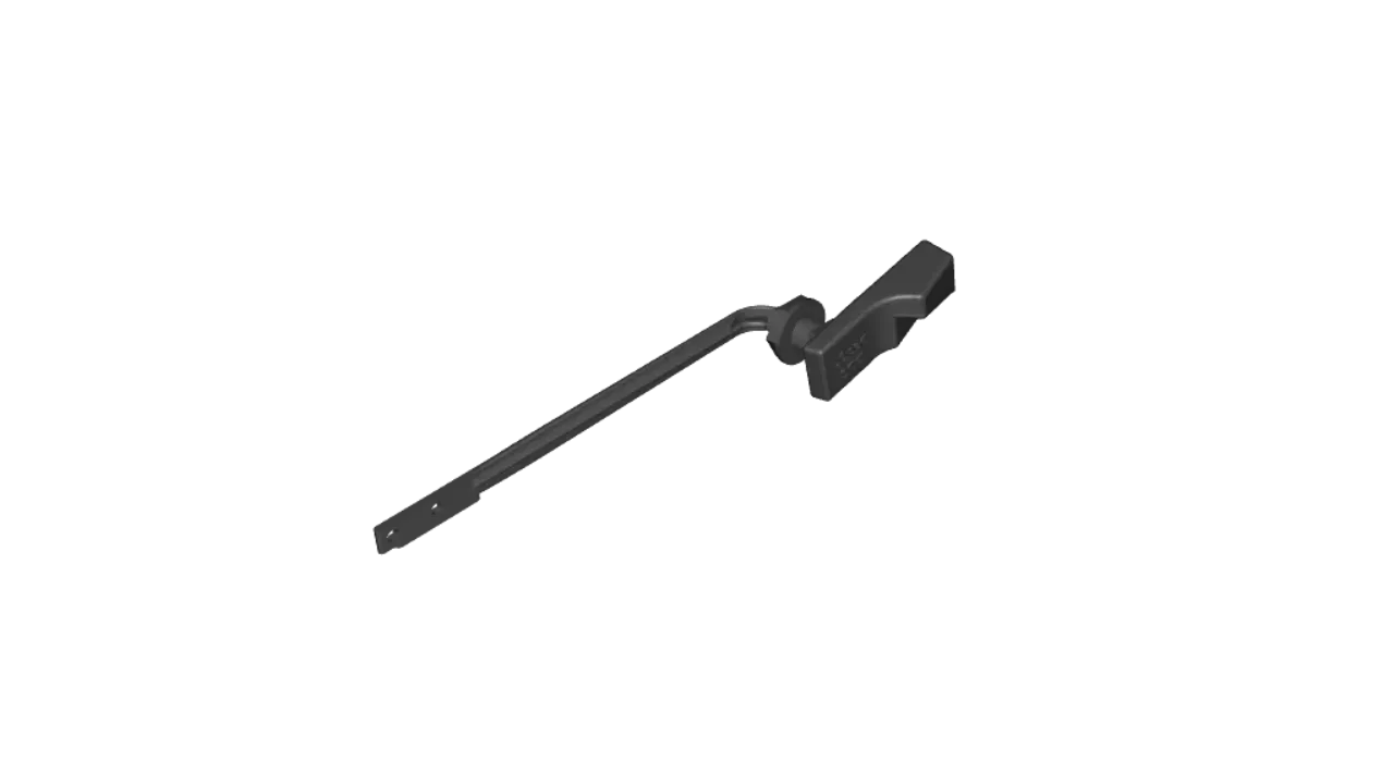 Toilet Flush Lever by DDS-3D Printing & Design | Download free STL ...