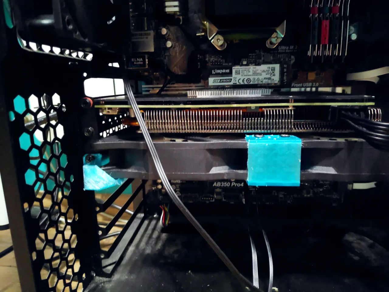 3D print PCIE slot for 120mm Fan to replace fans on GPU by Vertnotic ...