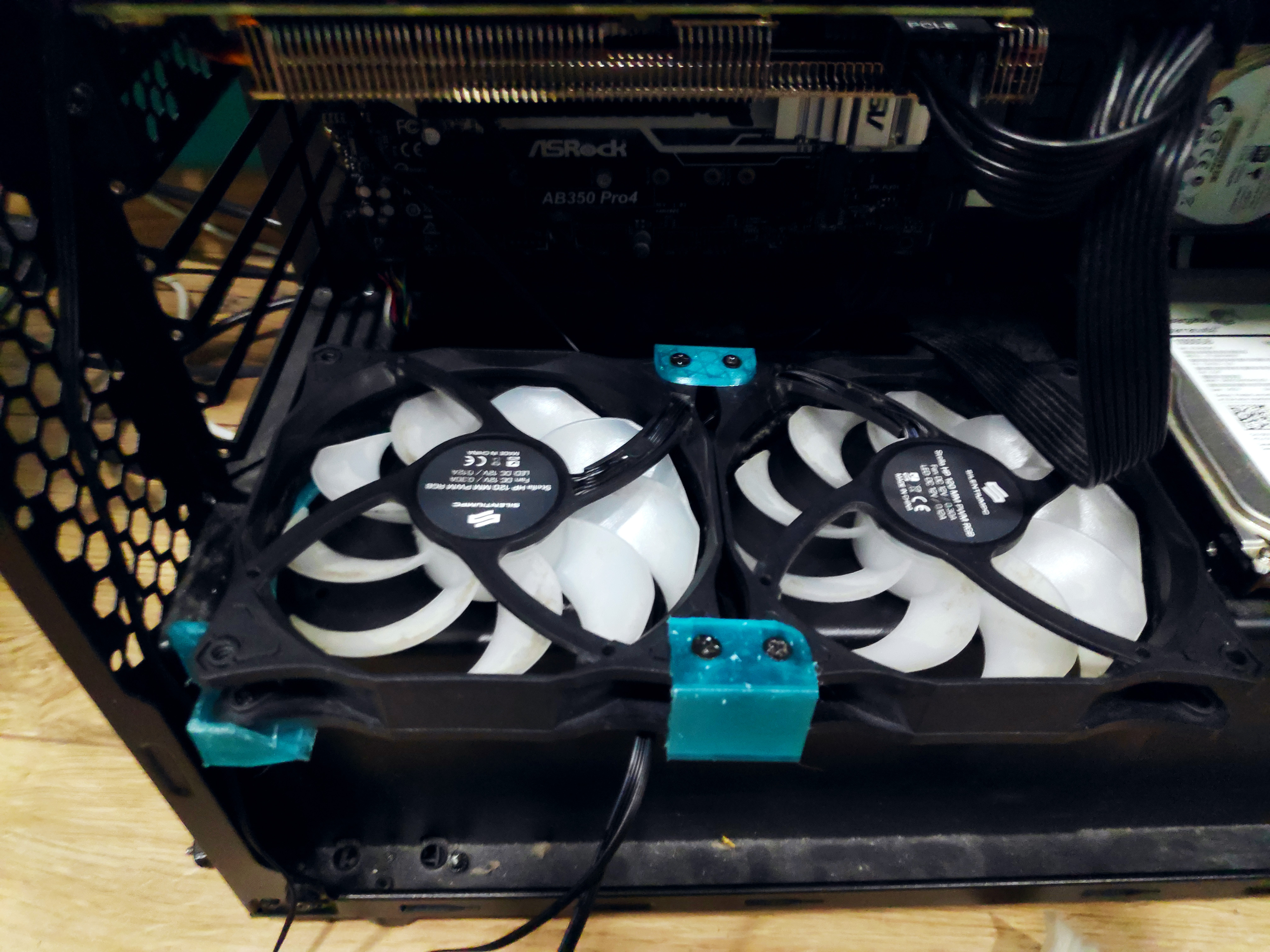 3D print PCIE slot for 120mm Fan to replace fans on GPU by Vertnotic ...