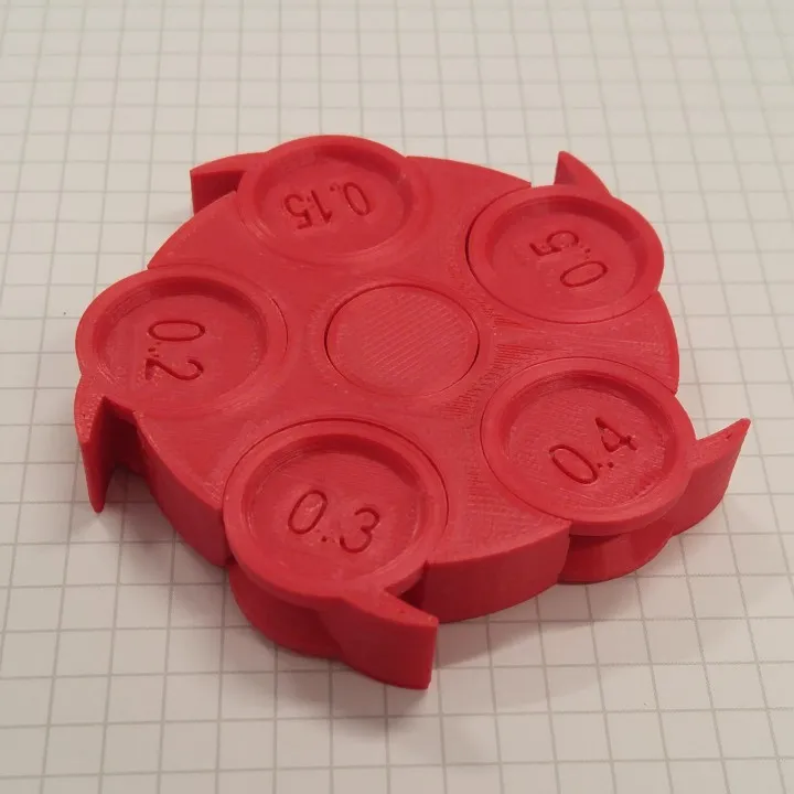 Clearance test spinner by EA3D | Download free STL model | Printables.com
