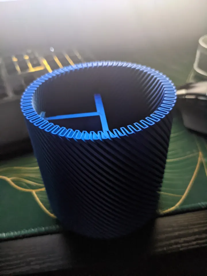 Divider for Tactile Spiral Cup by Rhomer Useche | Download free STL ...