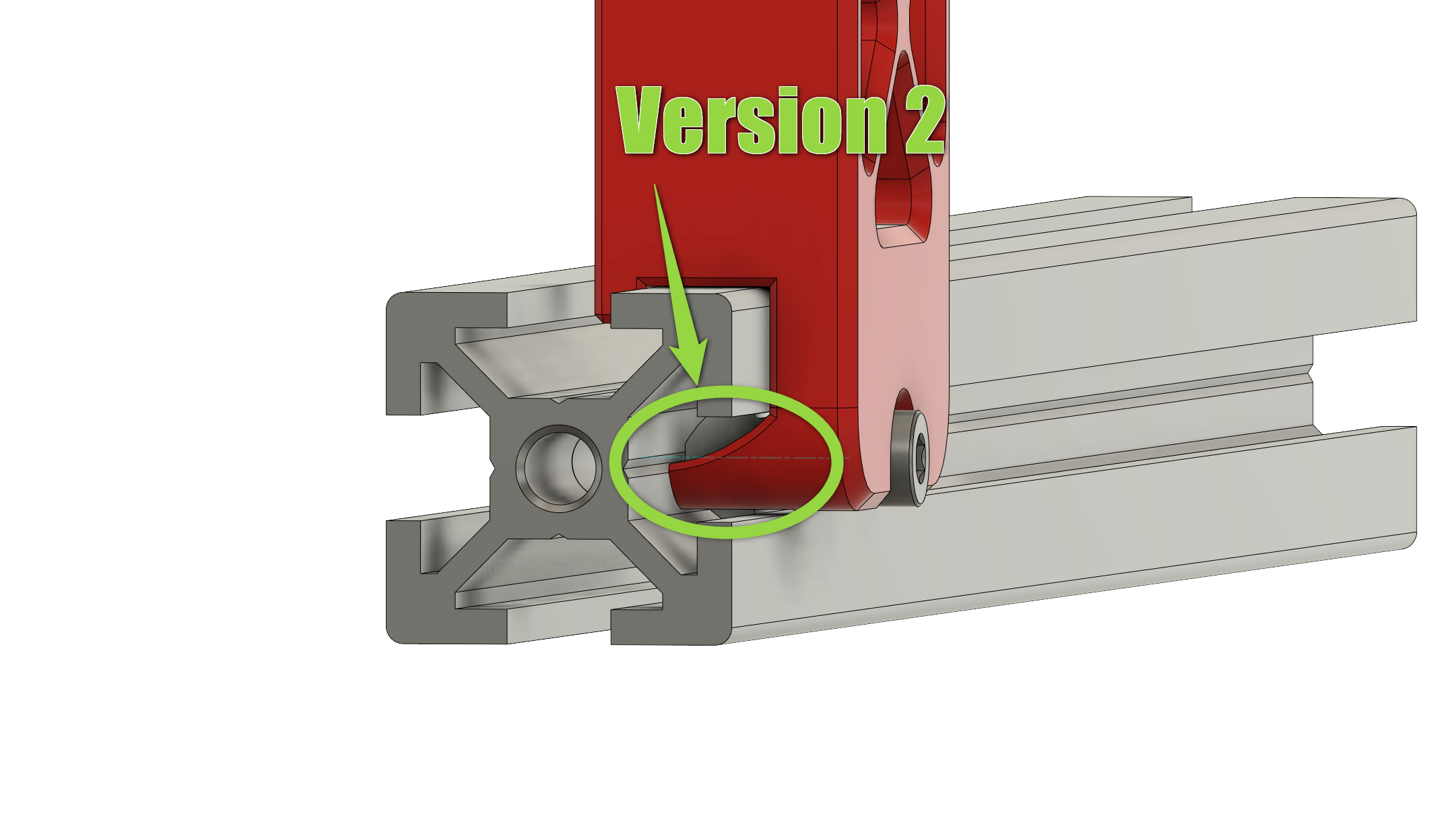 Ercf Frame Legs For Voron 2 4 300mm Version 2 By Nikossprocket Download Free Stl Model