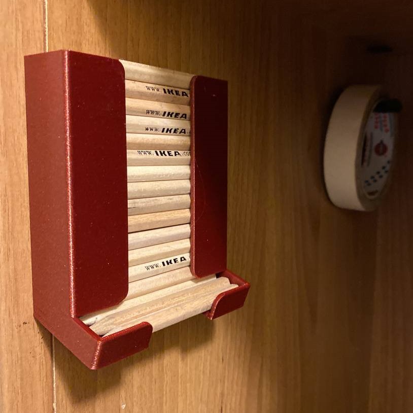 Ikea Pencil Dispenser by giacomopeli | Download free STL model ...