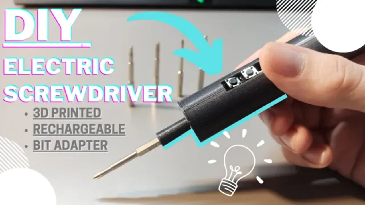 Electric screwdriver case (snap fit) by EverythingMaker | Download free ...