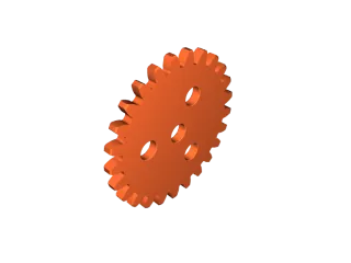 Gear coaster by Sakul | Download free STL model | Printables.com